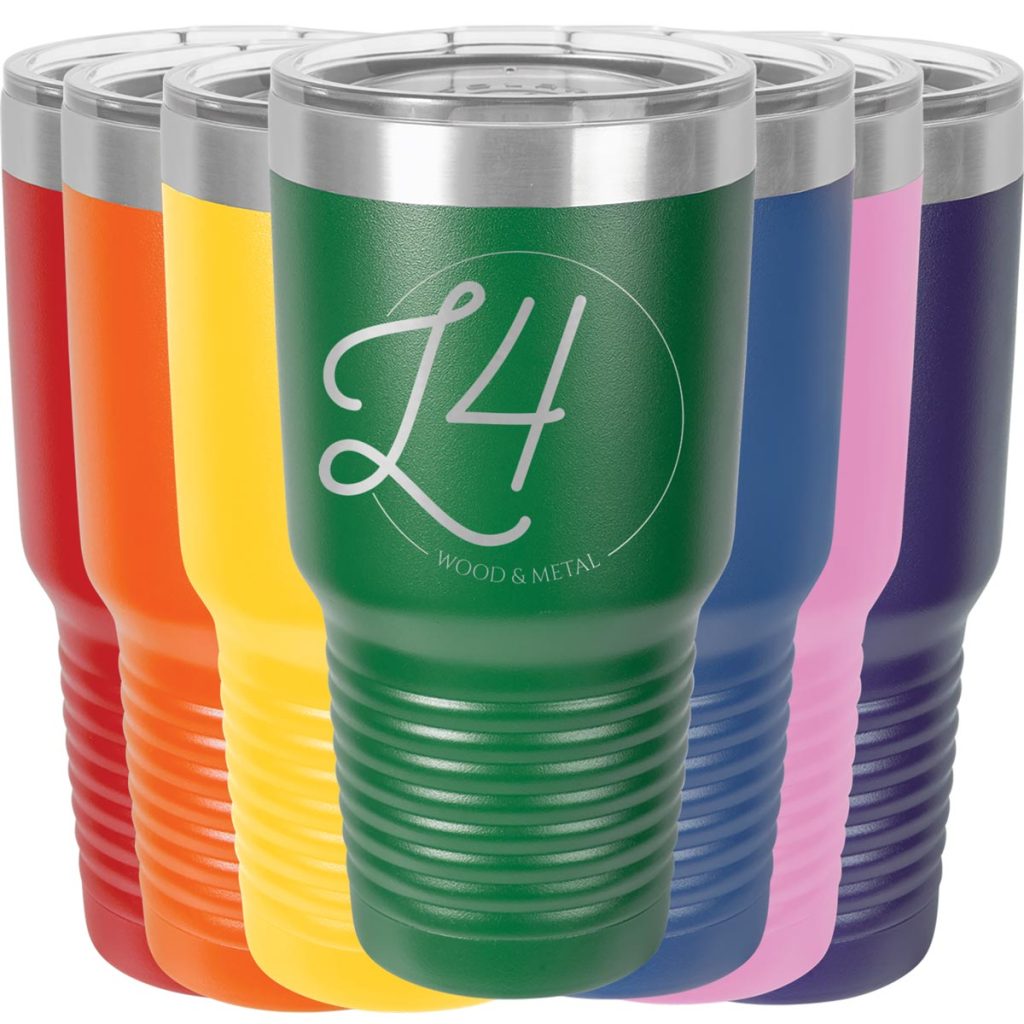 Custom Tumblers | 30 ounce $28+ | L4 Laser Engraving and Metal Art