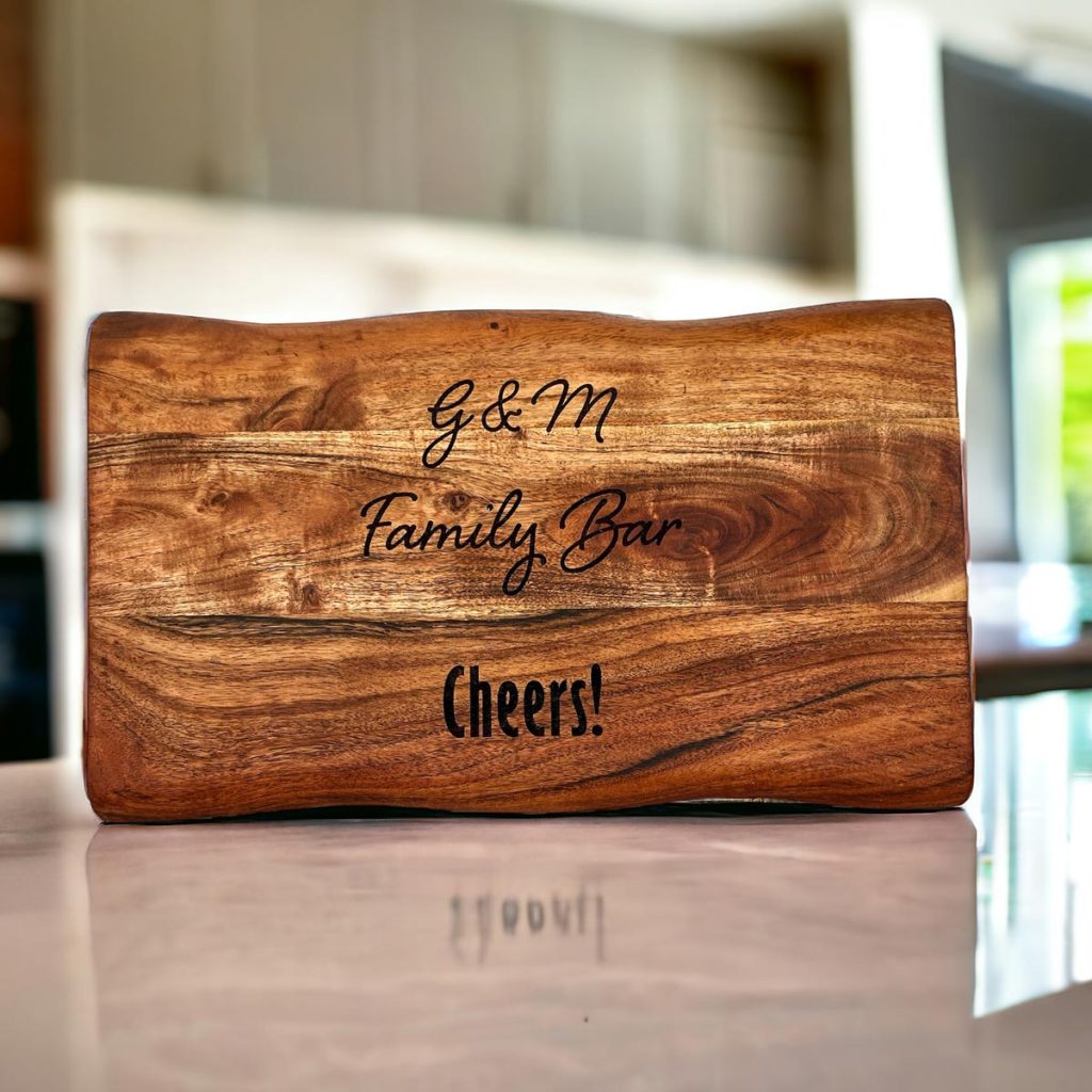 Engraved Thick Wood Cutting Board $90+