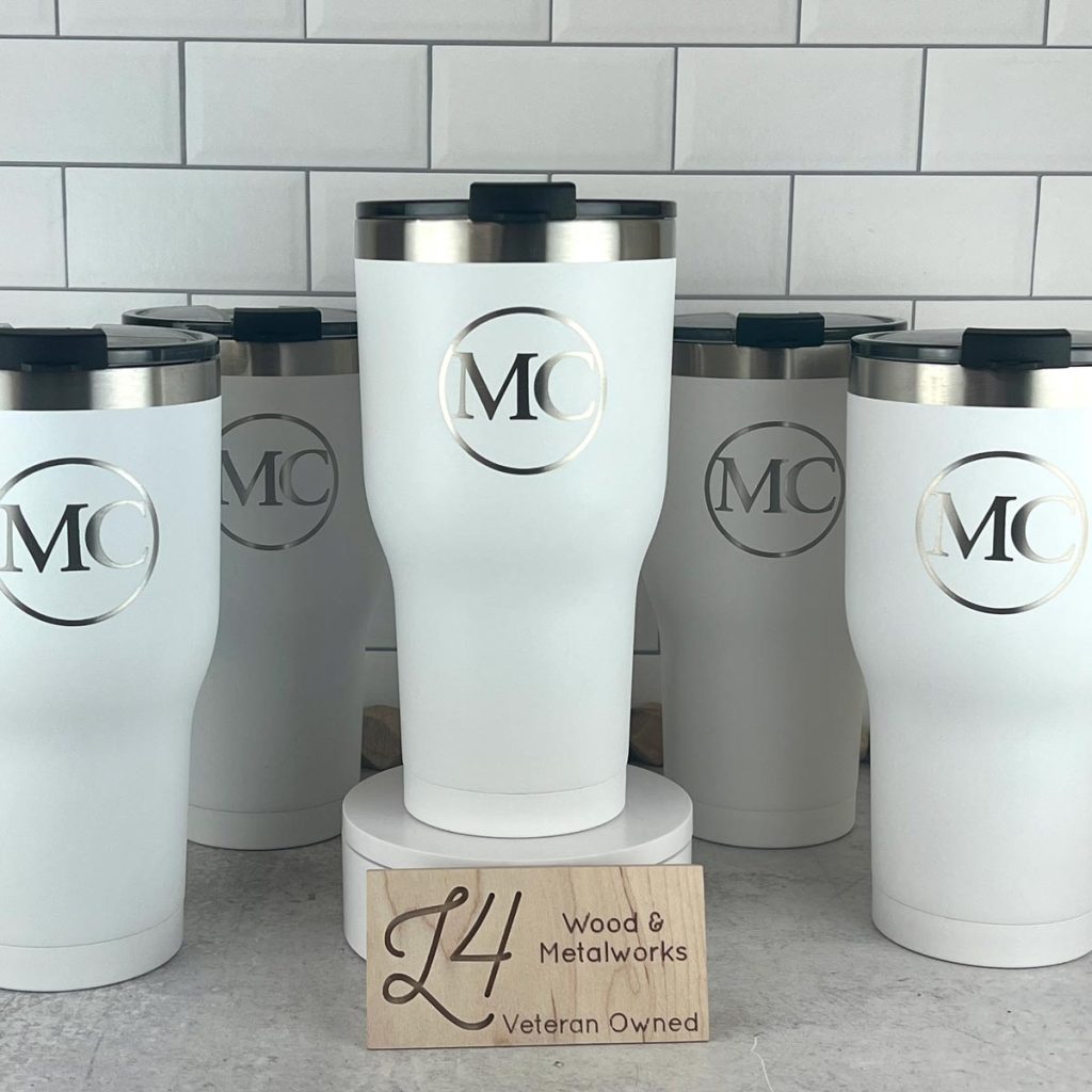 Custom Tumblers | 30 ounce $28+ | L4 Laser Engraving and Metal Art