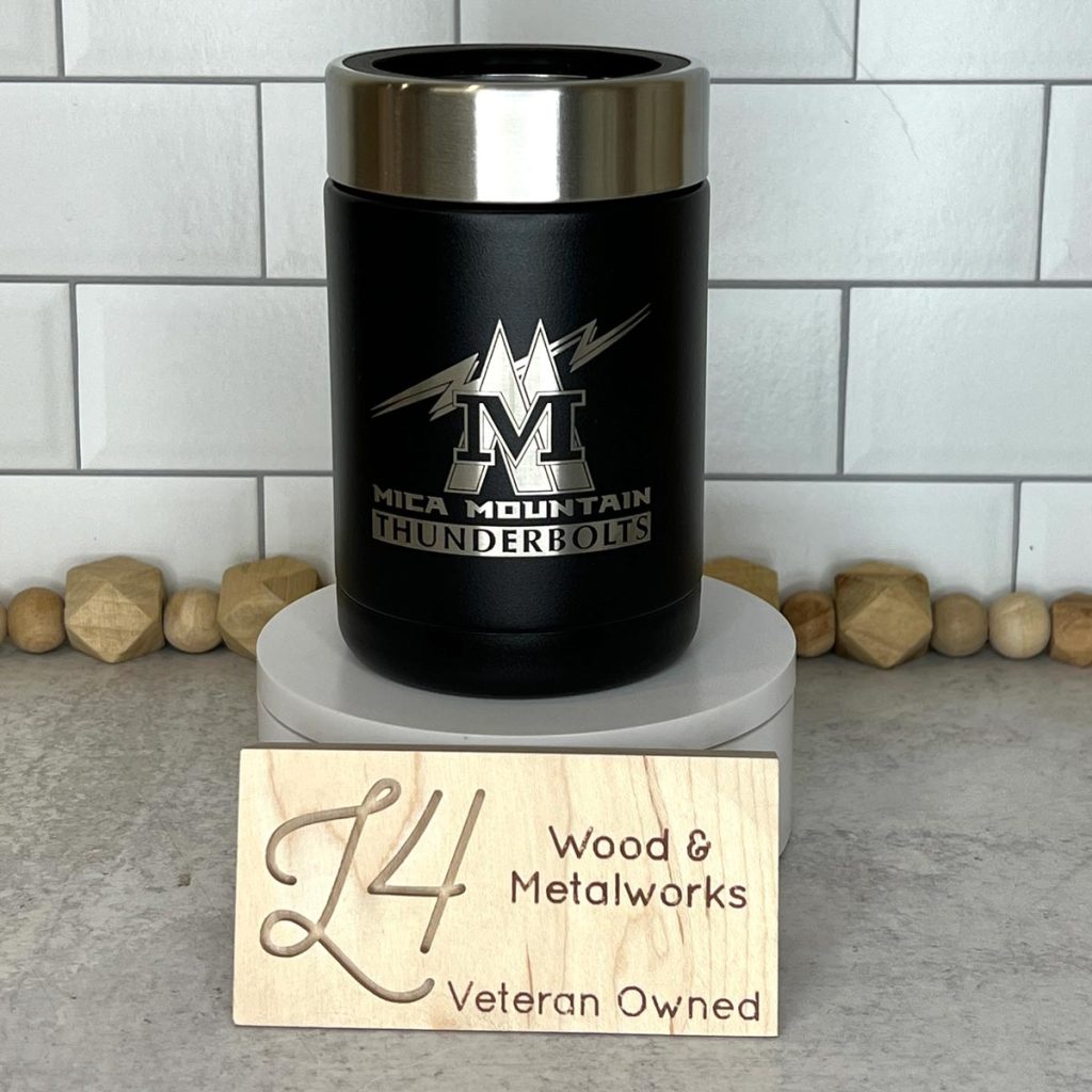 Custom Can Coolers $25+ | L4 Laser Engraving and Metal Art