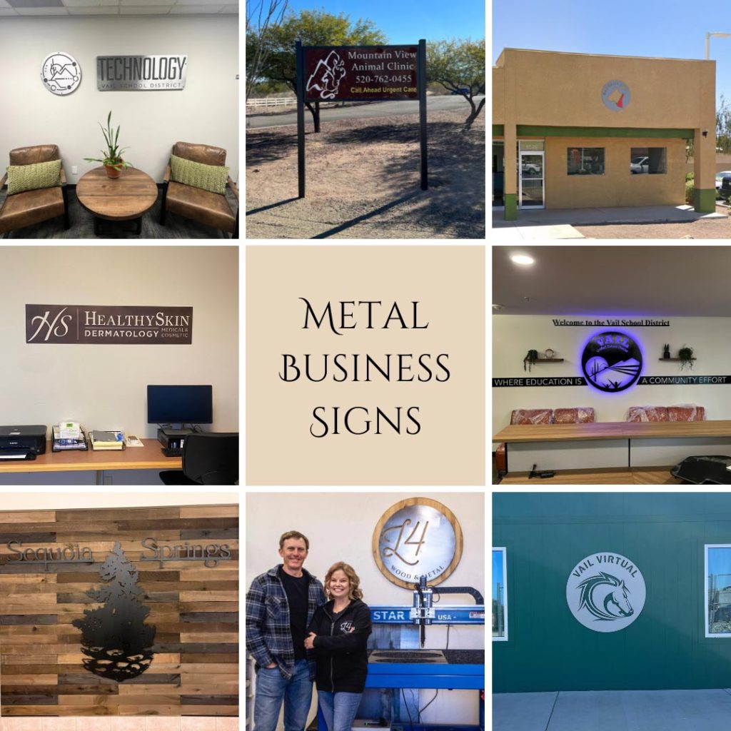 Custom Metal Signs | L4 Laser Engraving and Metal Art