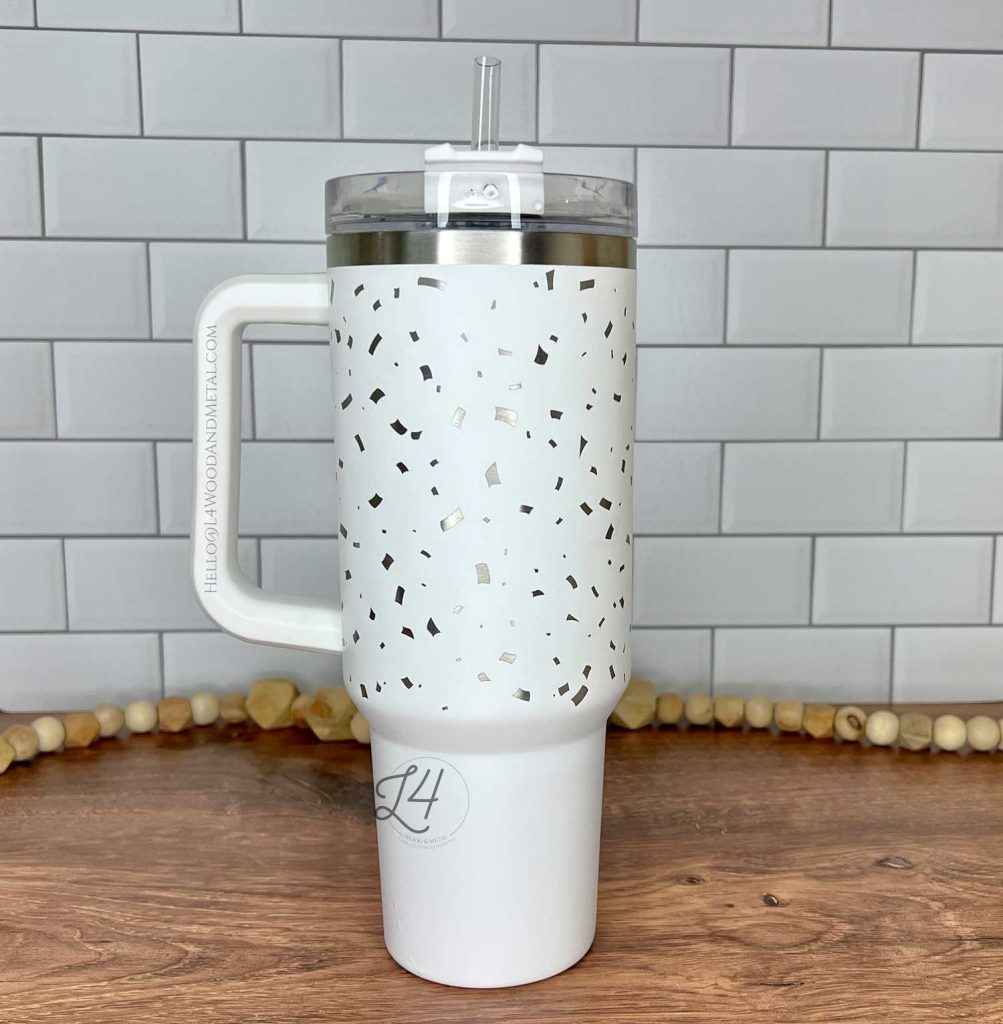 Engraved Stanley Tumblers | L4 Laser Engraving and Metal Art