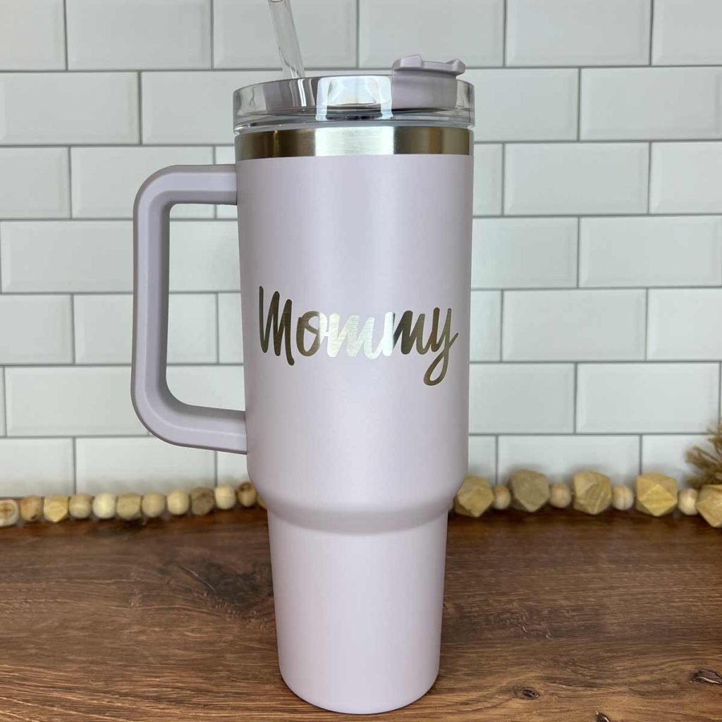 Engraved Stanley Tumblers | L4 Laser Engraving and Metal Art